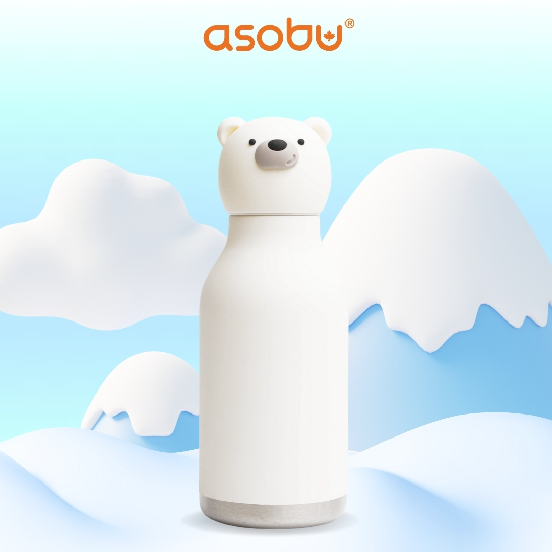 ASOBU Bestie Bottle 460ML - Bear - Asobu Indonesia